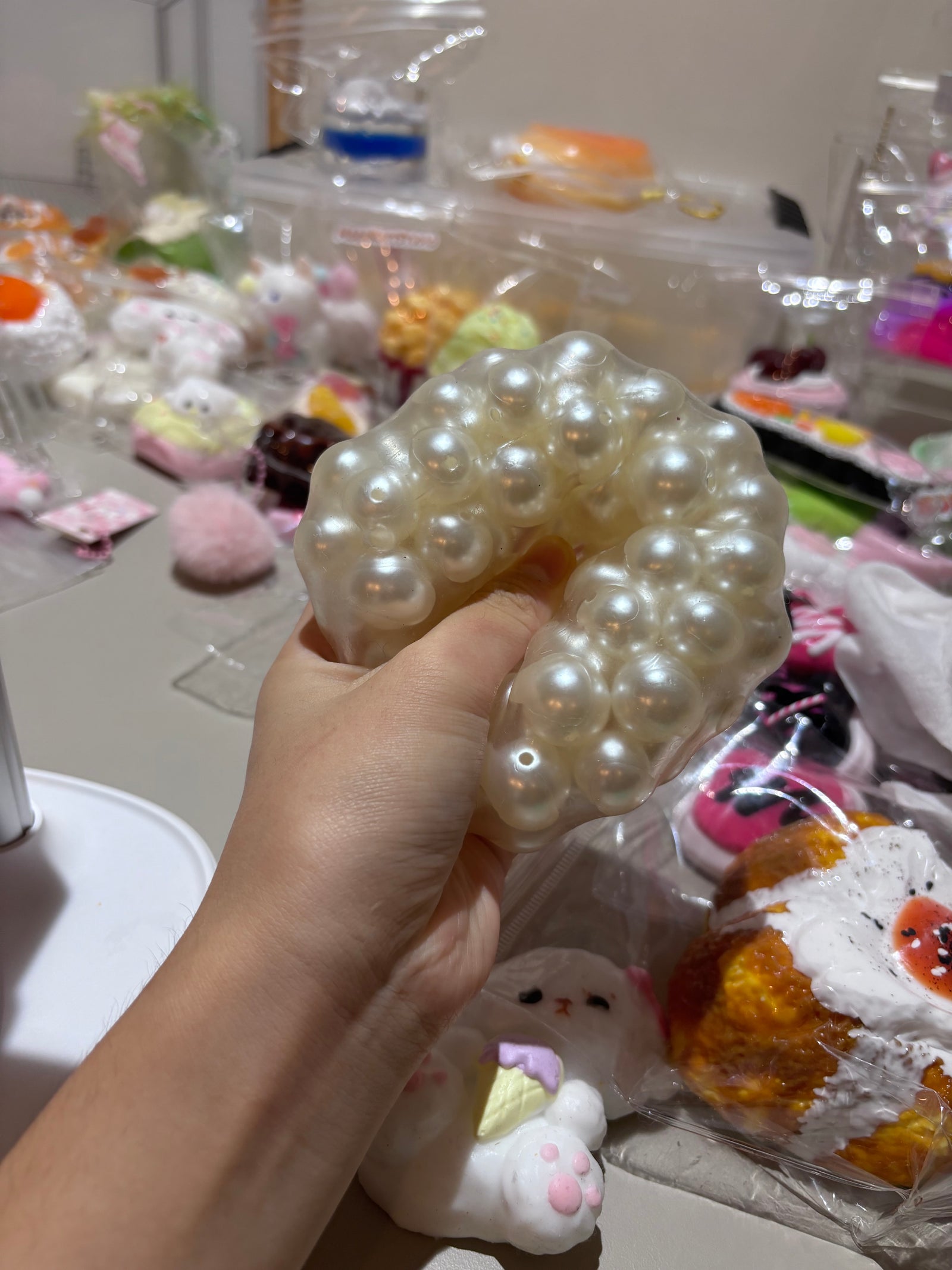 Super large pearl crunchy bead ball viral Stress Relief Ball Toys ...